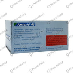 Pantocid 40 Tablet: Uses, Side-effects, Price, Dosage & More Info - PharmEasy