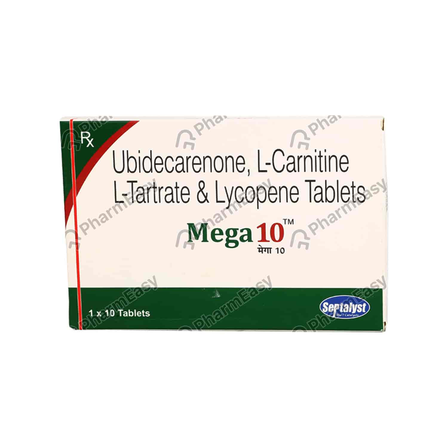 Buy Mega 10 Tab 10'S Online at flat 15% off | PharmEasy