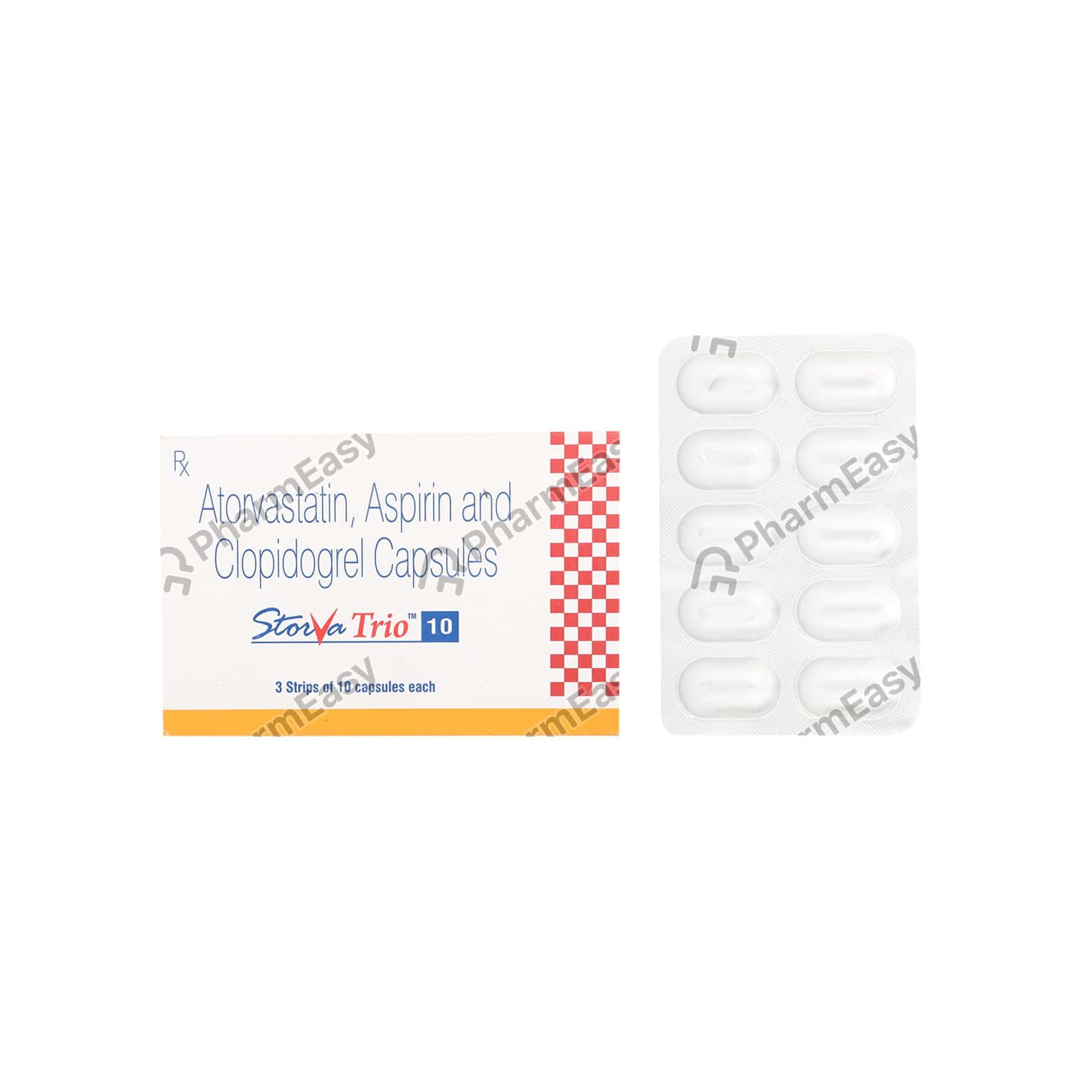 Buy Storva Trio 10mg Strip Of 10 Capsules Online at Flat 18% OFF ...