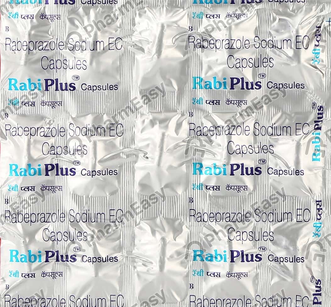 Rabiplus 20 MG Capsule (15): Uses, Side Effects, Price & Dosage | PharmEasy