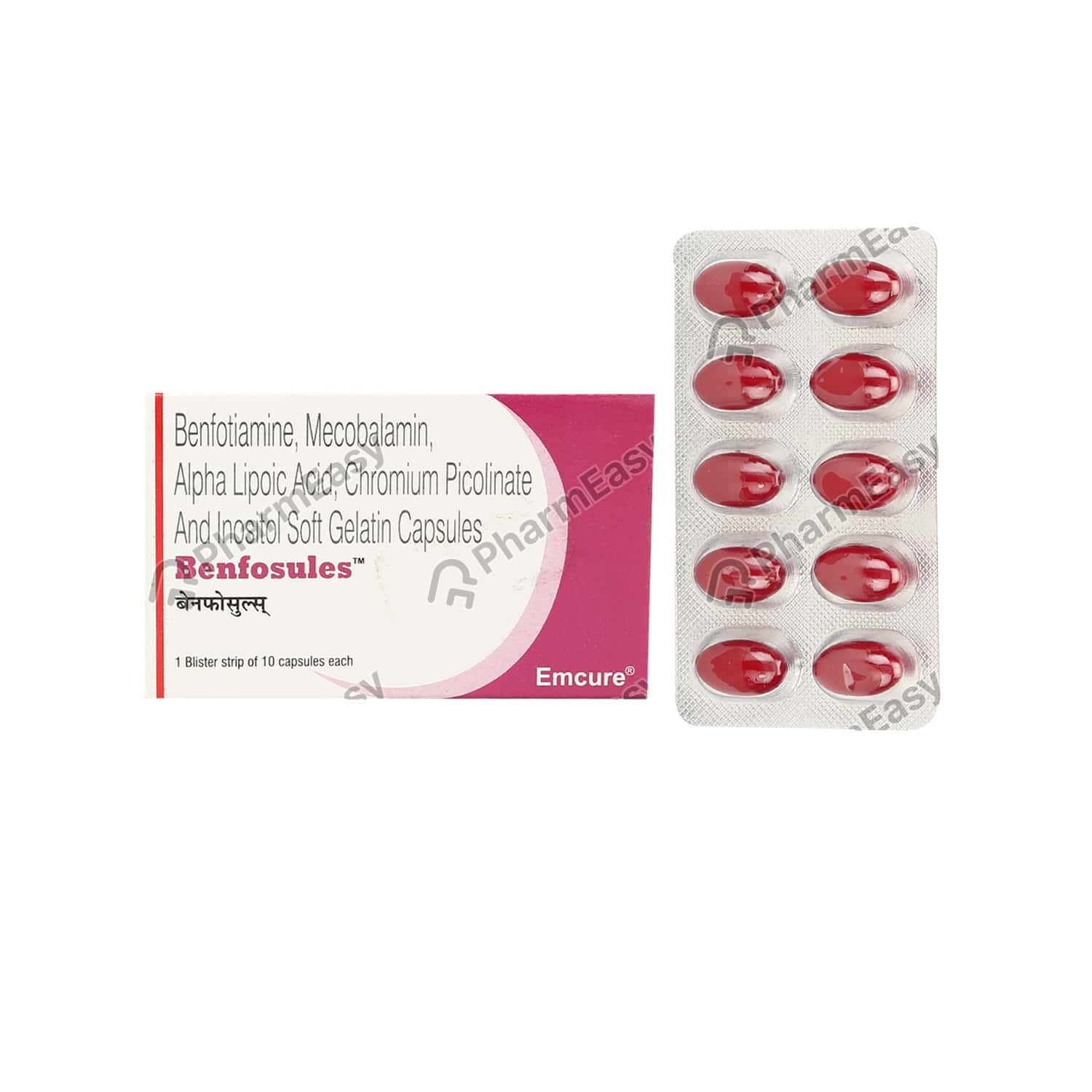 Buy Benfosules Strip Of 10 Capsules Online at Flat 18% OFF* | PharmEasy