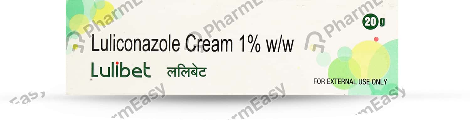 Lulibet 1 %W/W Cream (20): Uses, Side Effects, Price & Dosage | PharmEasy