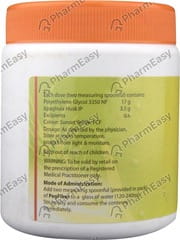 Pegfiber Jar Of 154gm Granules: Uses, Side Effects, Price & Dosage ...