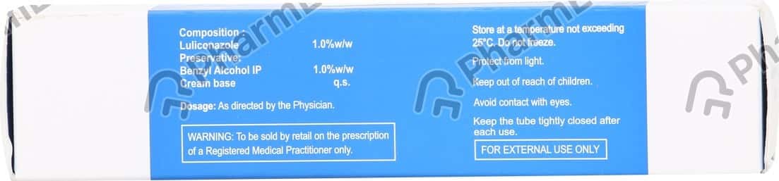Luly 1 % Cream (15): Uses, Side Effects, Price & Dosage | PharmEasy