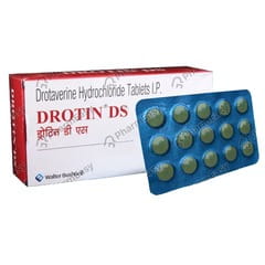 Drotin Ds 80 MG Tablet (15) - Uses, Side Effects, Dosage, Composition ...
