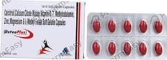 Osteo Plus Strip Of 10 Capsules: Uses, Side Effects, Price & Dosage ...