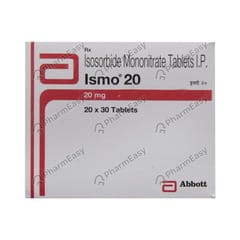 Buy Ismo 20 MG Tablet (30) Online at Flat 18% OFF* | PharmEasy
