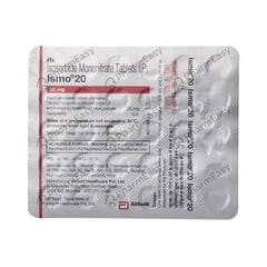 Buy Ismo 20 MG Tablet (30) Online at Flat 18% OFF* | PharmEasy