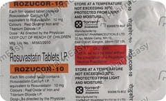 Rozucor 10 MG Tablet (15): Uses, Side Effects, Price & Dosage | PharmEasy
