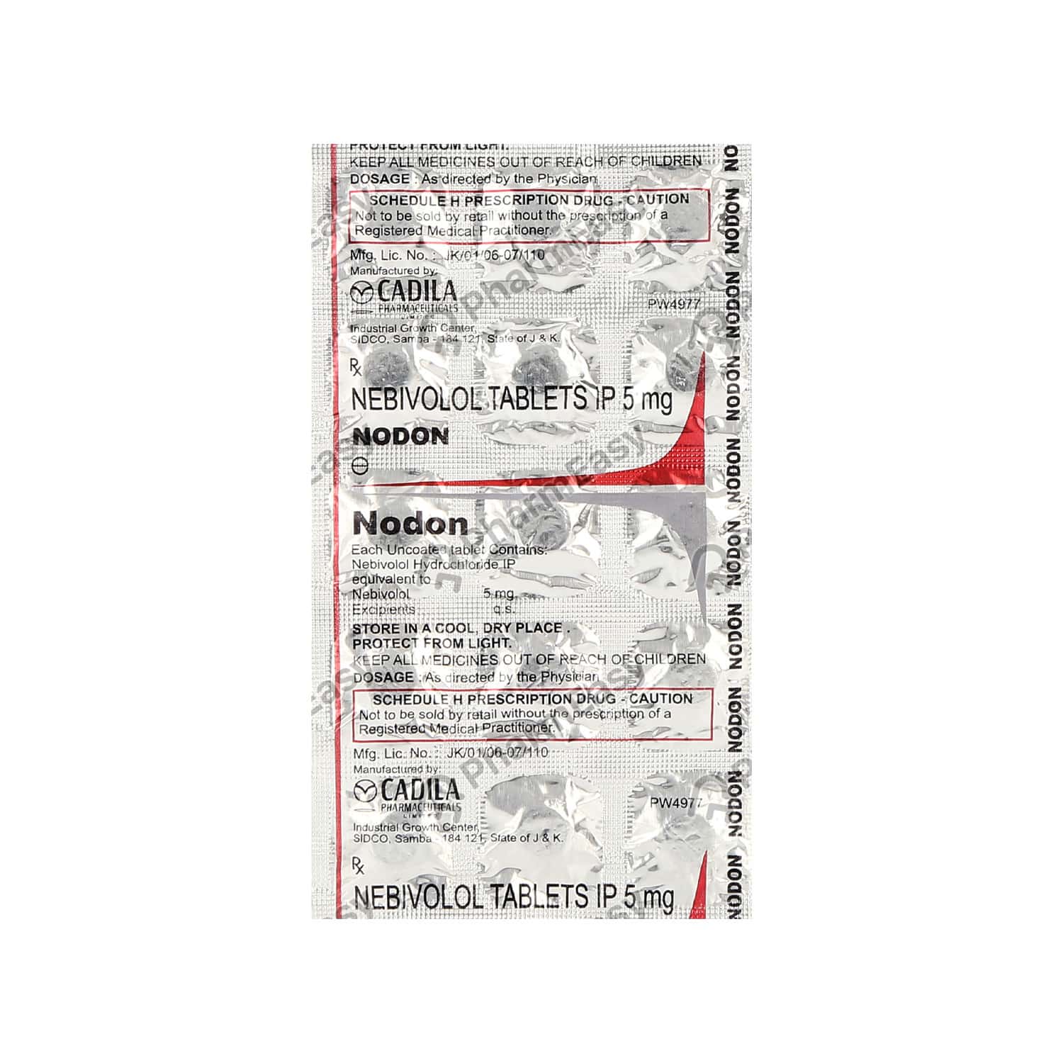 Buy Nodon 5 MG Tablet (15) Online at Flat 18% OFF* | PharmEasy