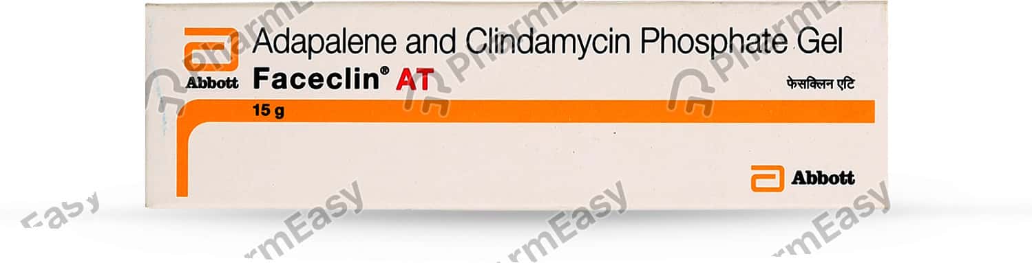 Faceclin At Tube Of 15gm Gel: Uses, Side Effects, Price & Dosage ...