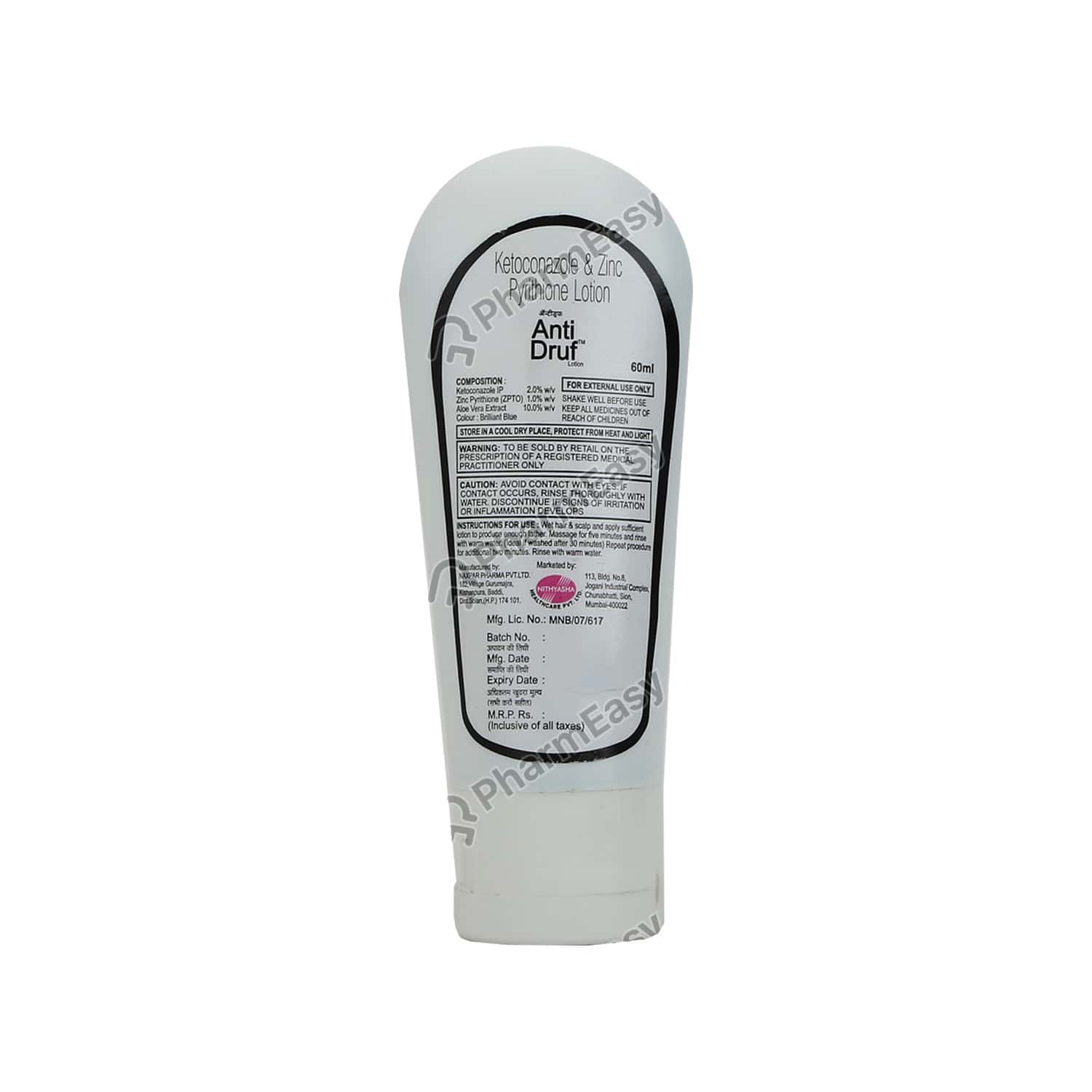 Buy Antidruf Lotion 60ml Online at Flat 18% OFF* | PharmEasy