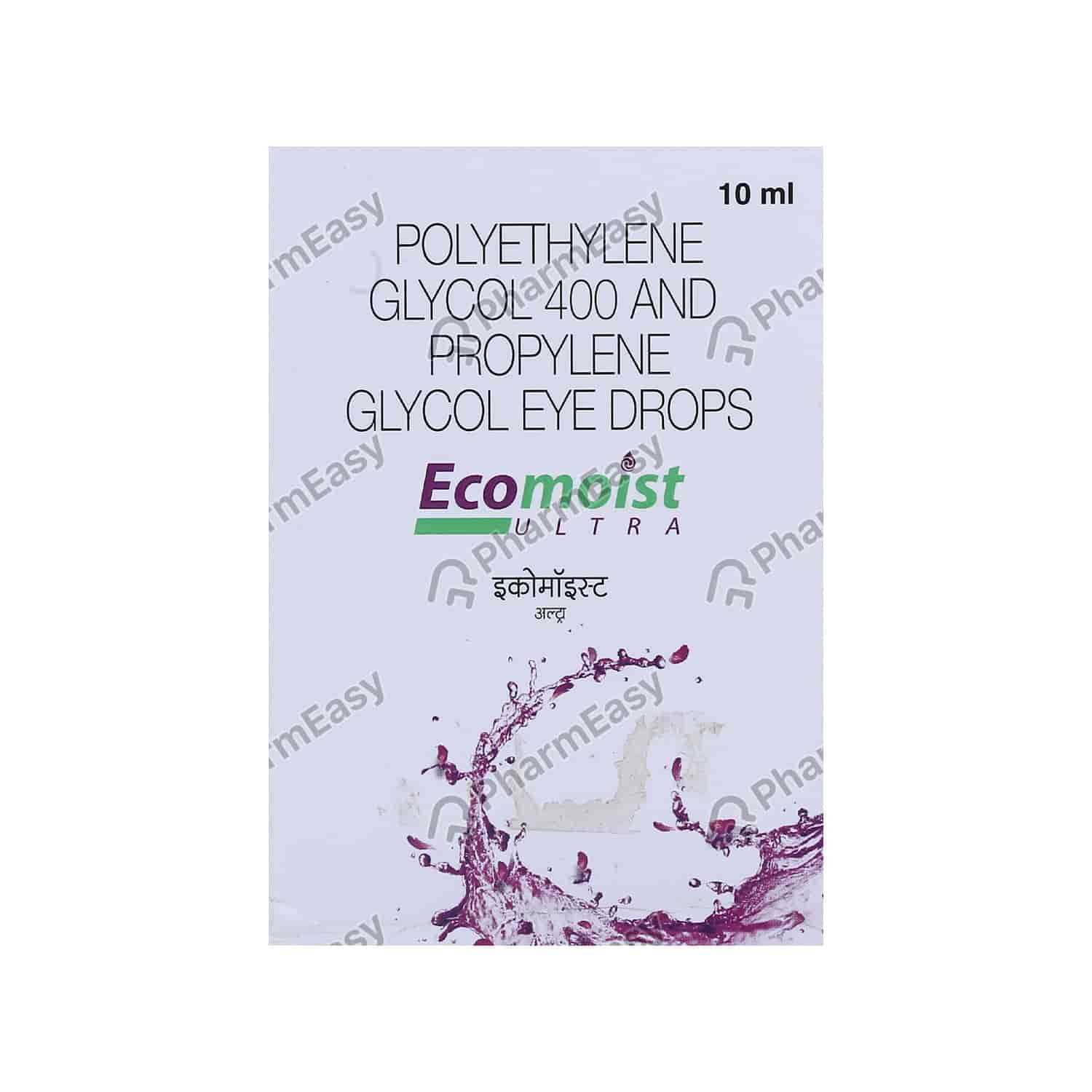 Buy Ecomoist Ultra Eye Drops 10ml Online at Flat 18% OFF* | PharmEasy