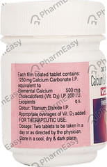 Vcal 500mg Bottle Of 30 Tablets: Uses, Side Effects, Price & Dosage ...