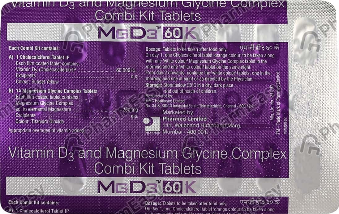 Buy Mgd3 60k Strip Of 14 Combikit Tablets Online at Flat 15% OFF ...