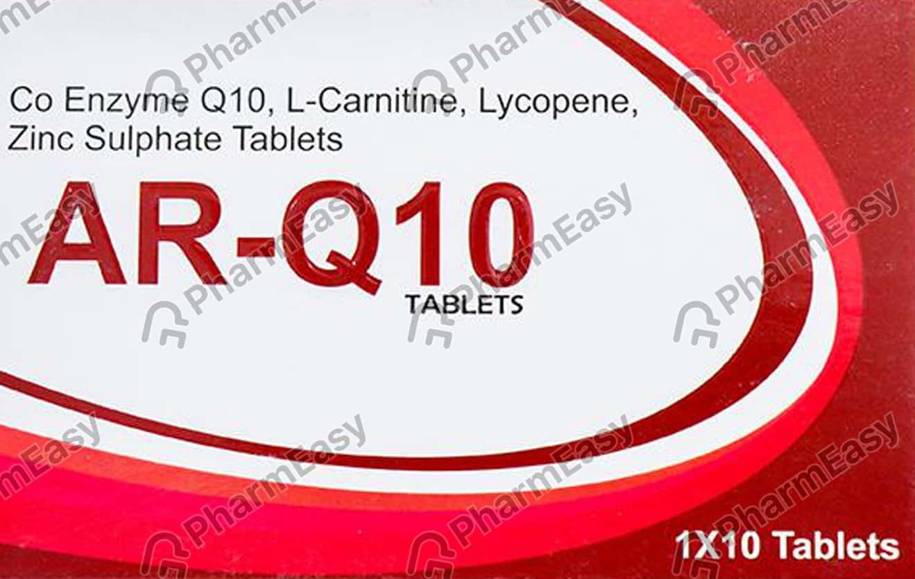 Ar Q10 60000 IU Tablet (10): Uses, Side Effects, Price & Dosage | PharmEasy