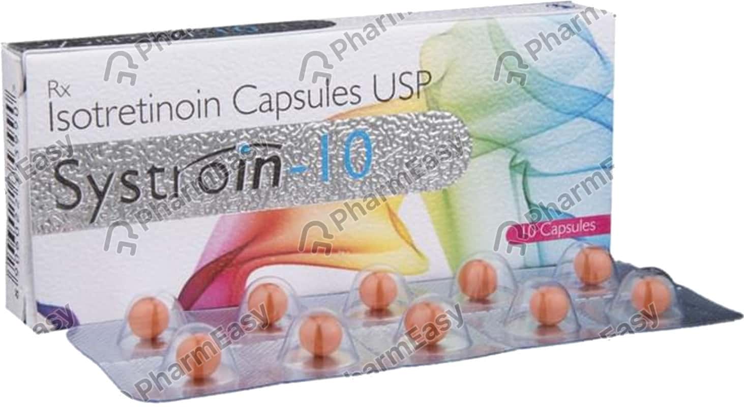 Systroin 10 MG Capsule (10): Uses, Side Effects, Price & Dosage | PharmEasy