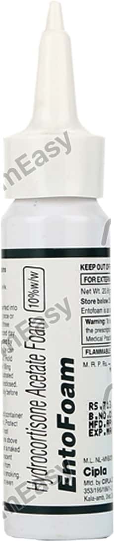 Buy Entofoam 10 % Rectal Foam (20.8) Online at Flat 15% OFF | PharmEasy