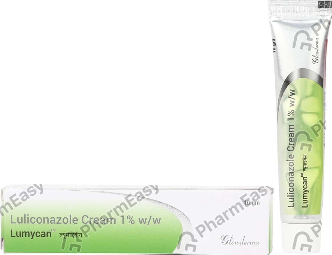 Lumycan 1 % Cream (10): Uses, Side Effects, Price & Dosage | PharmEasy