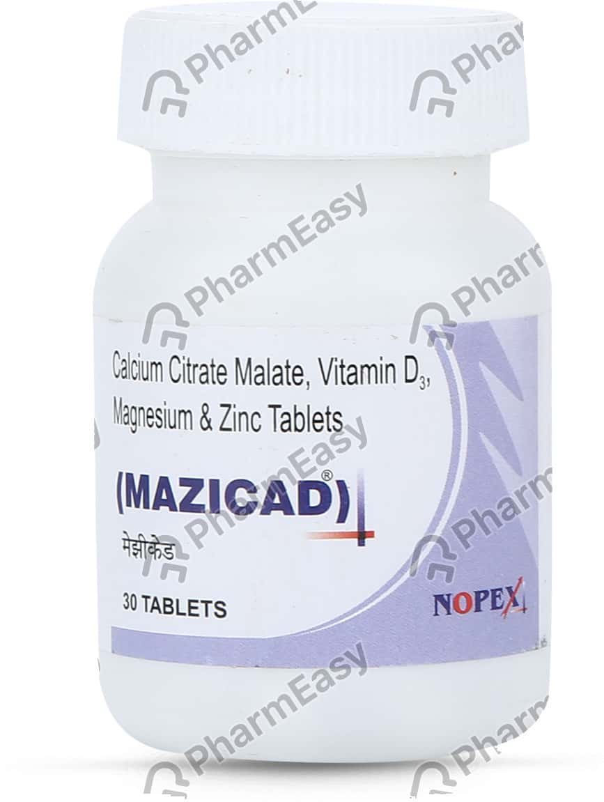 Buy Mazicad Bottle Of 30 Tablets Online at Flat 15% OFF | PharmEasy