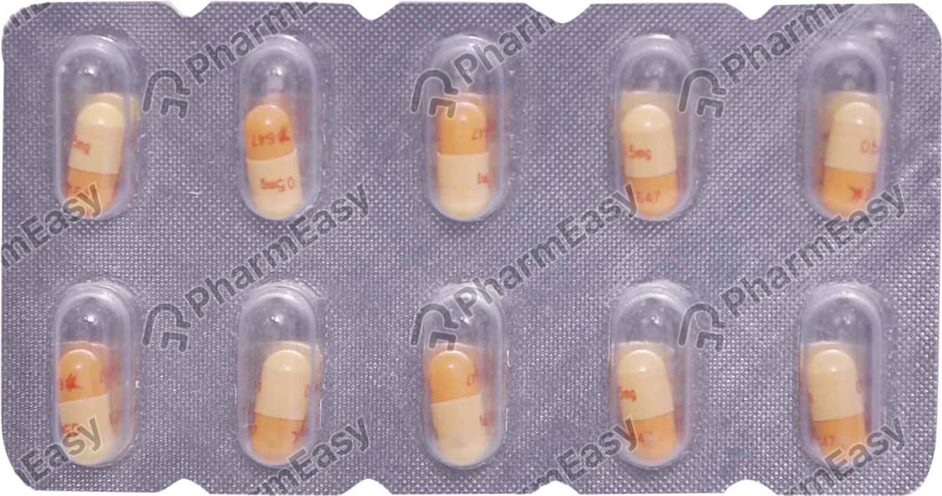 Advagraf 0.5 MG Capsule (10): Uses, Side Effects, Price & Dosage ...