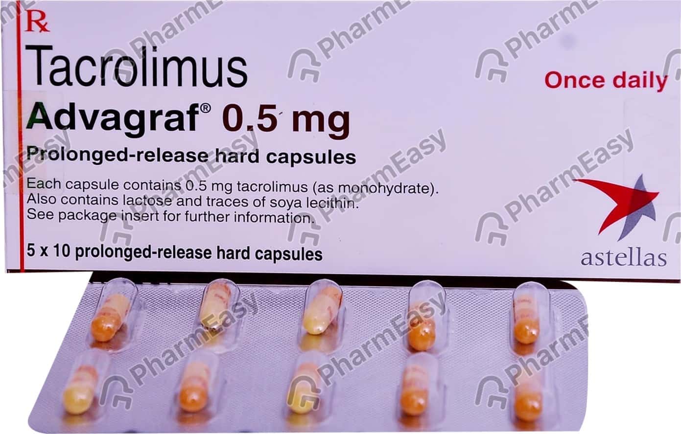 Advagraf 0.5 MG Capsule (10): Uses, Side Effects, Price & Dosage ...