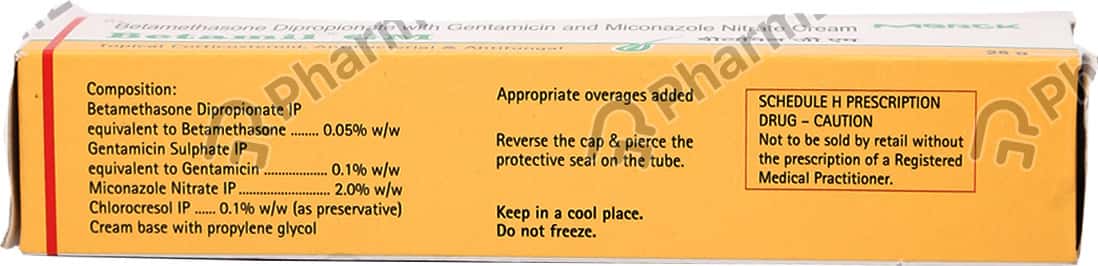 Betamil Gm Tube Of 25gm Cream: Uses, Side Effects, Price & Dosage ...