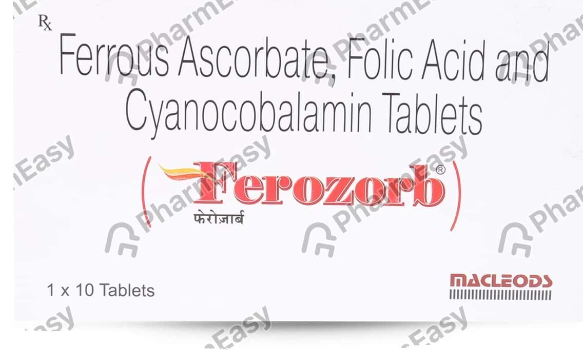 Ferozorb Tablet: Uses, Side Effects, Price, Dosage & More Info - PharmEasy