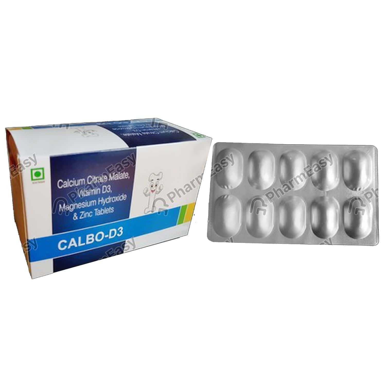 Buy Calbo D3 Strip Of 10 Tablets Online at Flat 18% OFF* | PharmEasy