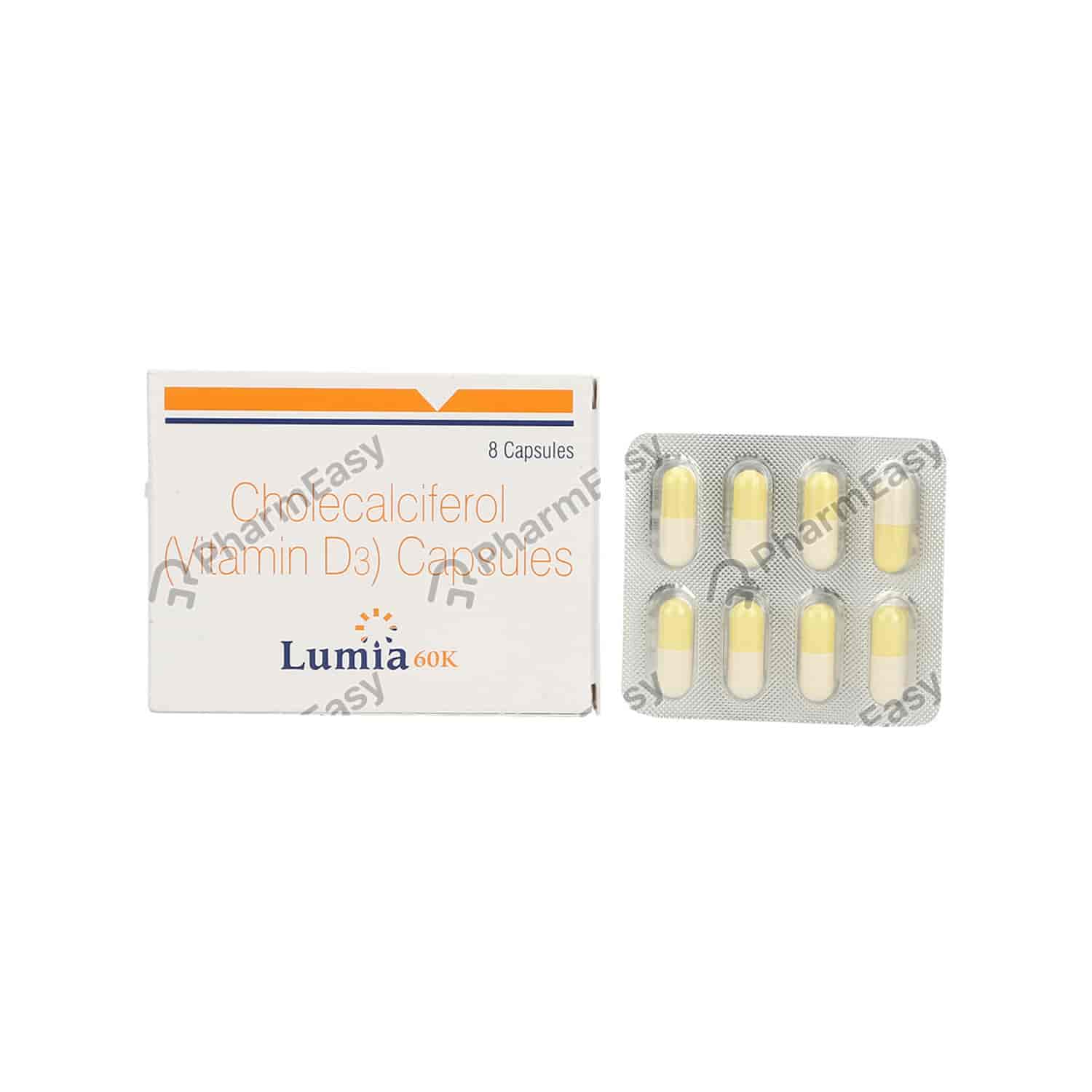 Lumia 60k Strip Of 8 Capsules - Uses, Side Effects, Dosage, Composition ...