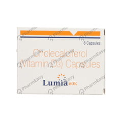 Lumia 60000 IU Capsule (8) - Uses, Side Effects, Dosage, Composition ...