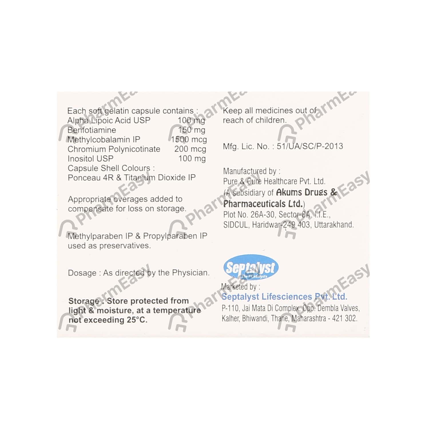 Buy Benfolyst Strip Of 10 Capsules Online at Flat 15% OFF | PharmEasy