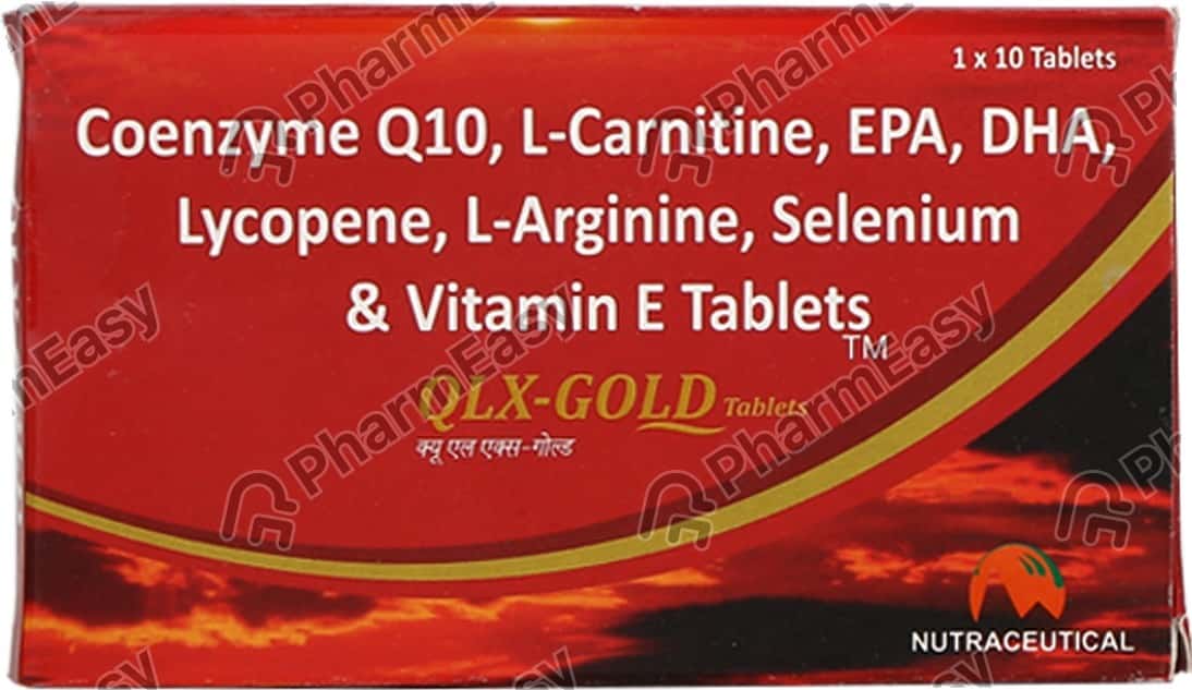 Buy Qlx Gold Strip Of 10 Tablets Online & Save Up to 24% at PharmEasy
