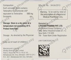 Terbinaforce 500 Tablet: Uses, Side-effects, Price, Dosage & More Info ...