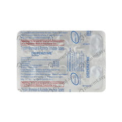Disperzyme Strip Of 10 Tablets - Uses, Side Effects, Dosage ...