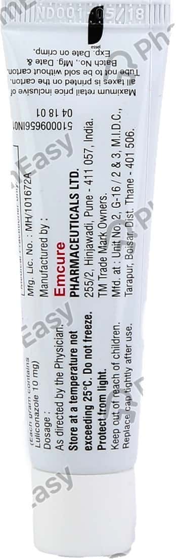 Buy Luconazole 1 % Cream (5) Online at Flat 15% OFF | PharmEasy
