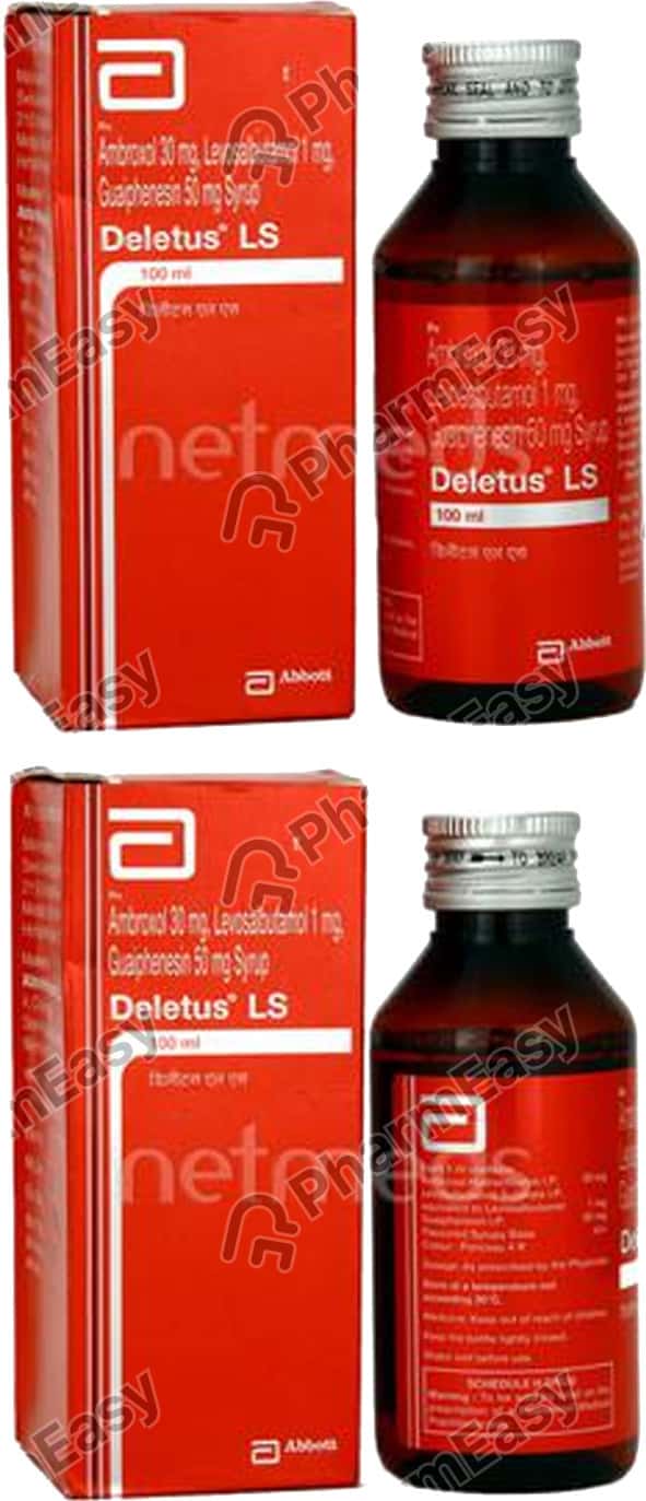 Deletus Ls Bottle Of 100ml Syrup: Uses, Side Effects, Price & Dosage ...