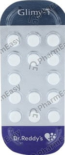 Glimy 1 MG Tablet (14): Uses, Side Effects, Price, Dosage & Composition ...