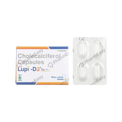 Lupi D3 60000 IU Capsule (4): Uses, Side Effects, Price & Dosage ...