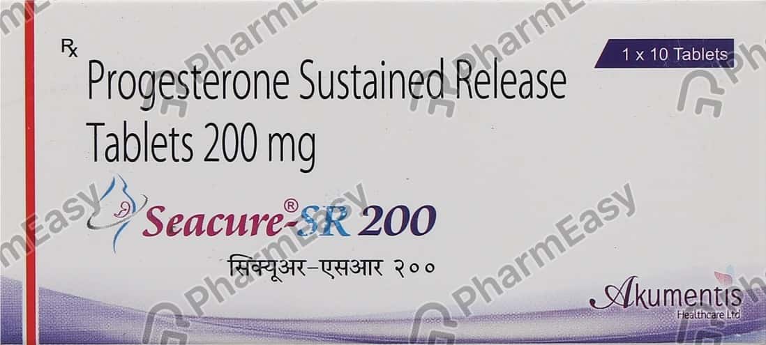 Seacure Sr 200 MG Tablet (10): Uses, Side Effects, Price & Dosage ...