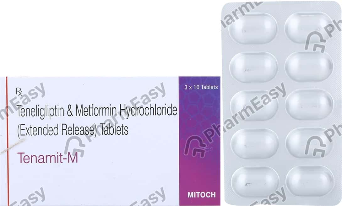 Tenamit M Strip Of 10 Tablets: Uses, Side Effects, Price, Dosage ...