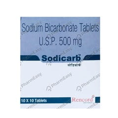 Buy Sodicarb Forte 1 G Tablet (10) Online at Flat 18% OFF* | PharmEasy
