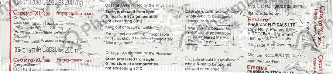 Ceastra 200 MG Capsule (7): Uses, Side Effects, Price & Dosage | PharmEasy