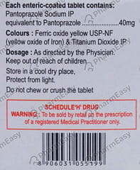 Pnz 40 MG Tablet (15): Uses, Side Effects, Price & Dosage | PharmEasy