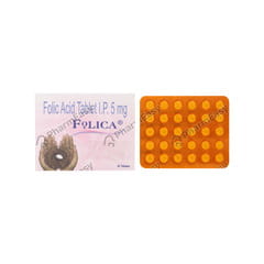 Folica 5 MG Tablet (30): Uses, Side Effects, Price & Dosage | PharmEasy
