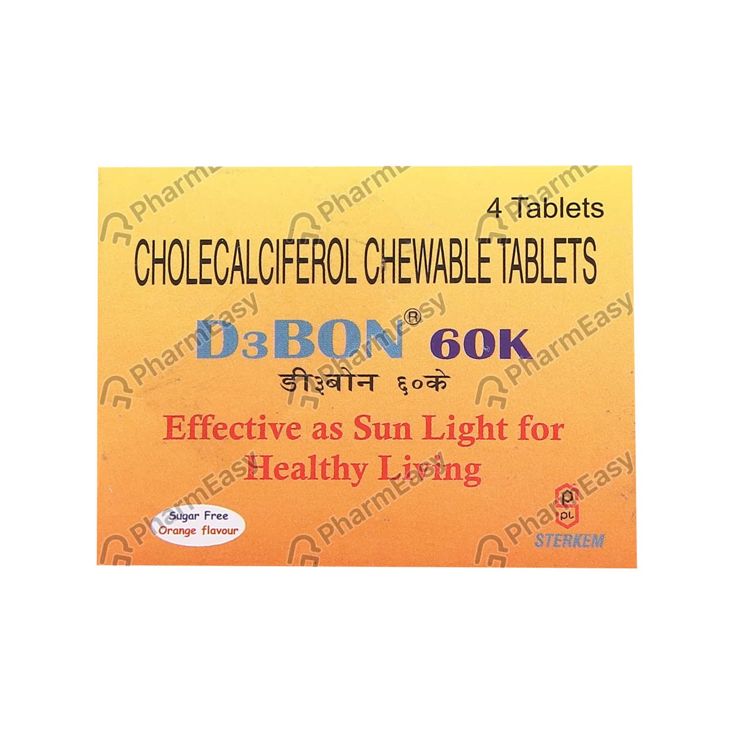D3 Bon 60000 IU Tablet (4) - Uses, Side Effects, Dosage, Composition ...
