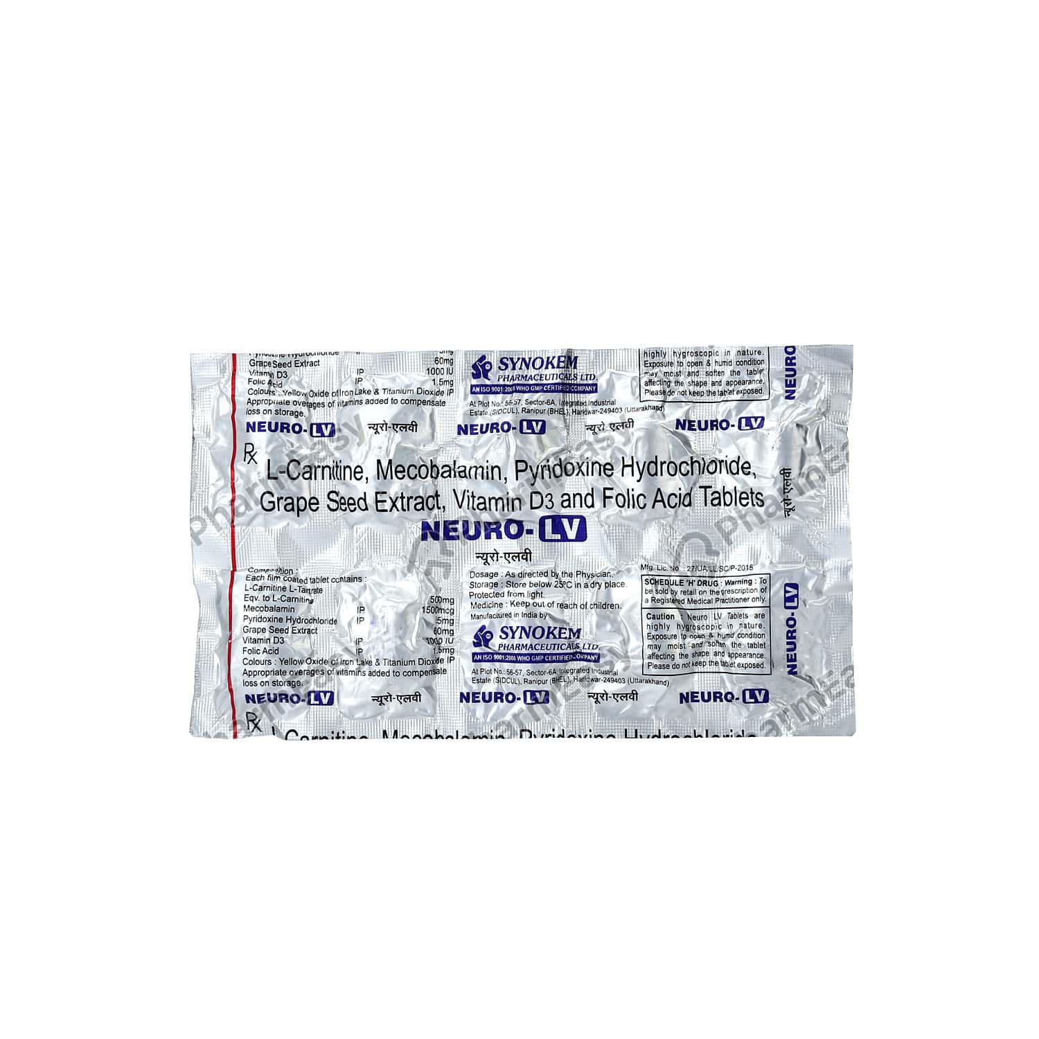 Buy Neuro Lv Tablet (10) Online at Flat 18% OFF* | PharmEasy