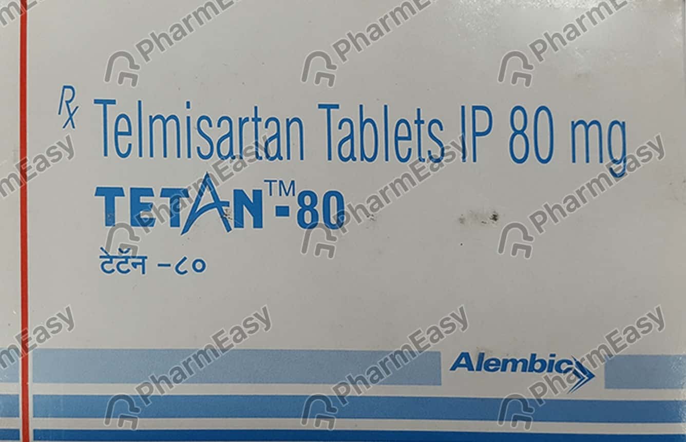 Tetan H 80mg Strip Of 15 Tablets: Uses, Side Effects, Price & Dosage ...