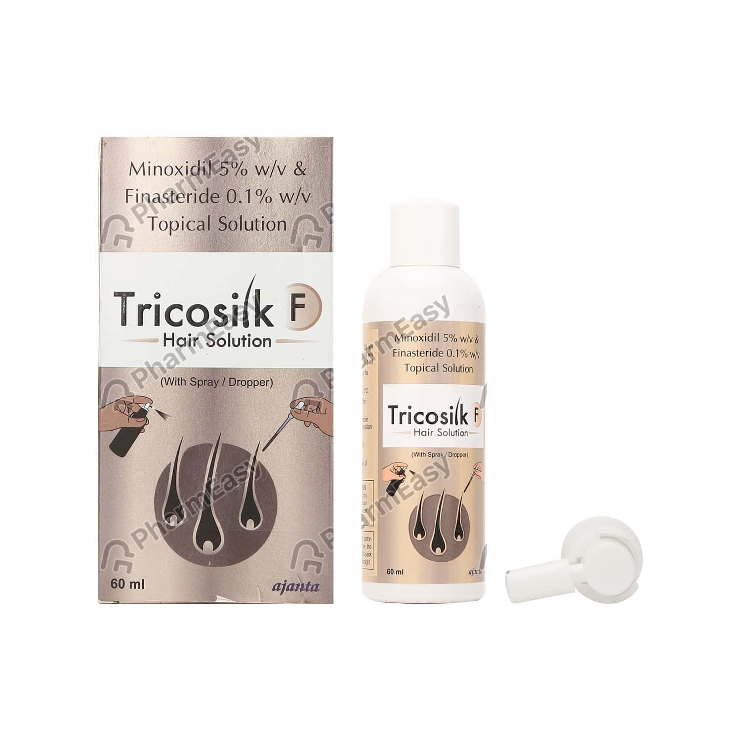 Buy Tricosilk F Solution 60ml Online at Flat 18% OFF* | PharmEasy