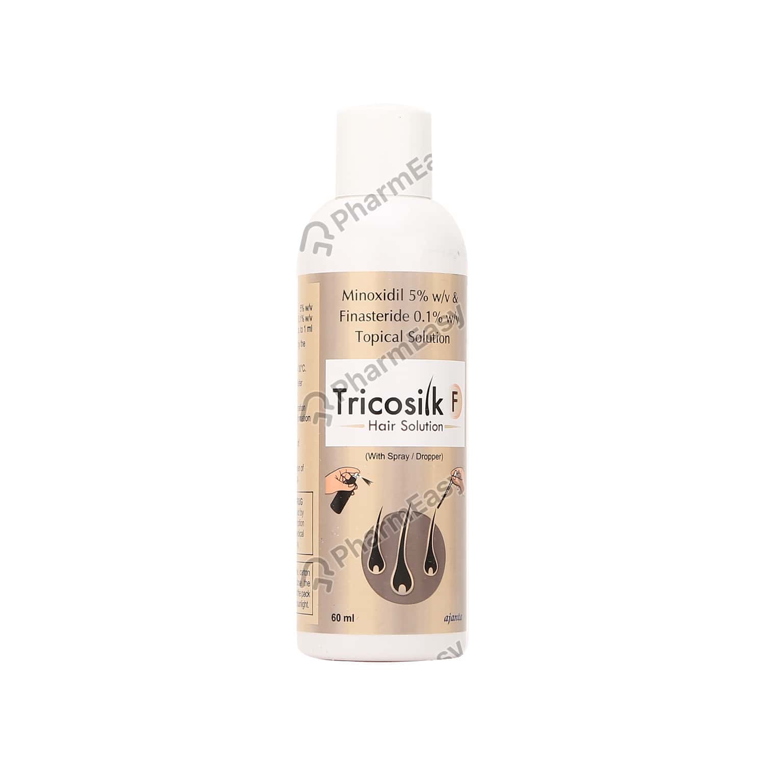 Buy Tricosilk F Solution 60ml Online at Flat 18% OFF* | PharmEasy